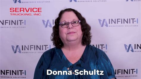 Donna Schultz With Service Trucking Infinit I