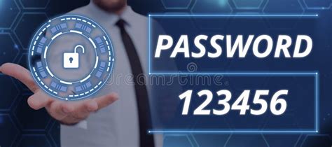 Text Caption Presenting Password 123456 Business Showcase The Hidden