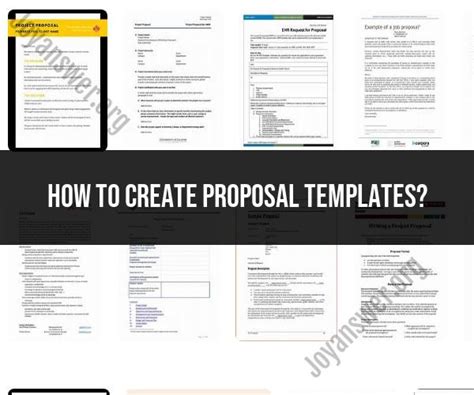 Designing Proposal Templates Guidelines And Best Practices JoyAnswer Org