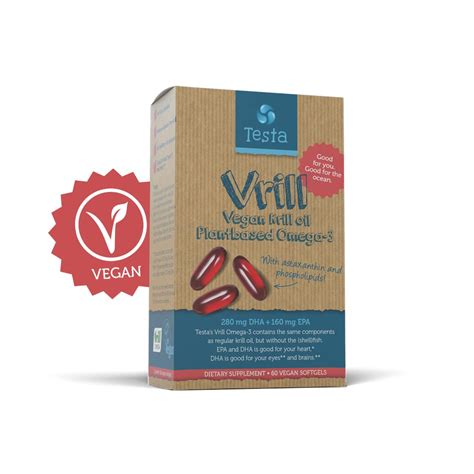 Shop Testa Vrill Vegan Krill Oil Supplements Made With Algae