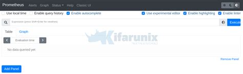 Install Prometheus On Rocky Linux Kifarunix
