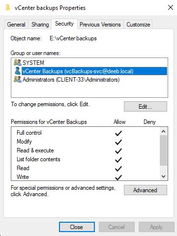 How To Backup VCenter V7 Using The SMB Protocol PSUStevens Blog
