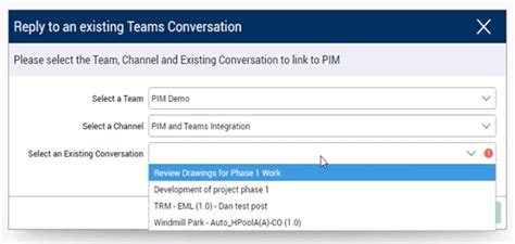 Enhancing Collaboration With Microsoft Teams Integration In Deltek Pim