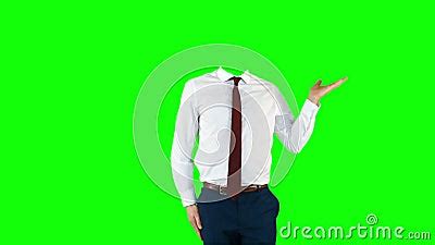 Headless Businessman Gesturing To Camera Stock Video Video Of Smart Space