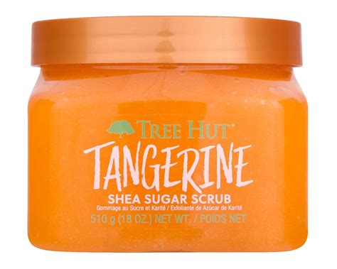 Amazon Com Tree Hut Tangerine Shea Sugar Scrub Exfoliating Body Scrub Removes Dead Dry Skin