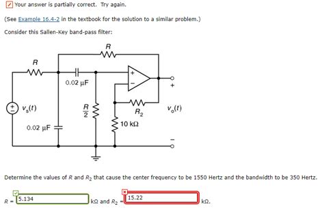 Solved Your Answer Is Partially Correct Try Again See