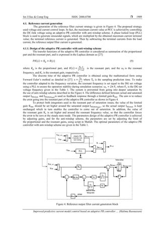 Improved Predictive Current Model Control Based On Adaptive PR Controller For Standalone System