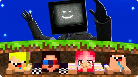 📺😱ПРЯТКИ ОТ ТВ МЕНА В МАЙНКРАФТ ШЕДИ ЛЕСКА НУБИК И БРОК Minecraft Youtube