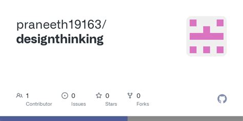 Github Praneeth19163designthinking