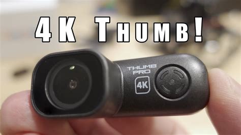 RunCam Thumb PRO 4K 16g Camera Review 📷 - YouTube