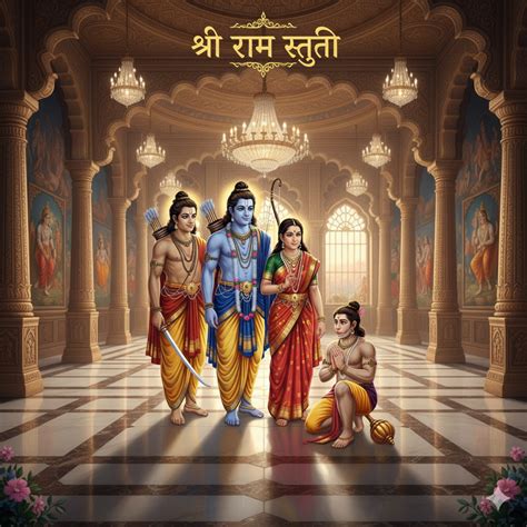 श्री राम स्तुति श्री रामचन्द्र कृपालु भजुमन आरती Shri Ram Stuti