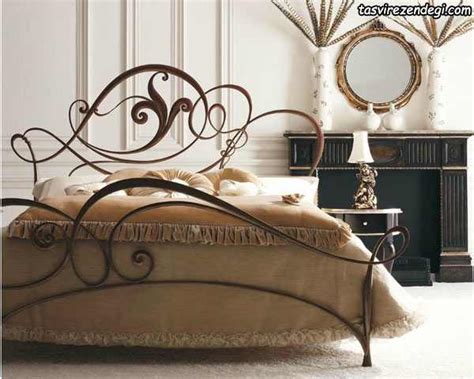 جدیدترین مدل های تخت فرفورژه تختخواب فلزی گلنرده • مجله تصویر زندگی