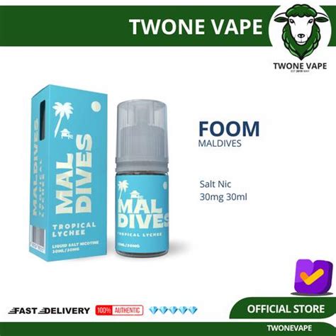 Jual Liquid Foom Maldives Tropical Lychee Salt Nic 30ml By Foom X