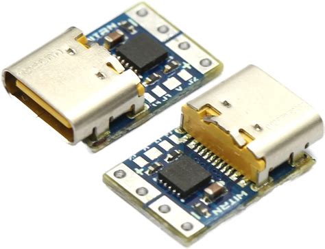 Amazon Com 2 Pack JacobsParts USB C PD 20V DC Fixed Voltage Power Trigger Module 5A Type C