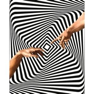 Poster Master Hands Optical Illusion 30x40 Target