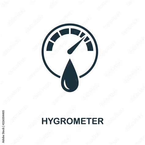 Hygrometer Icon Monochrome Style Design From Measurement Icon Collection Ui And Ux Pixel