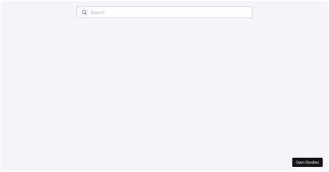 Algolia Query Suggestions Example Codesandbox