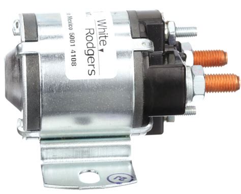 WHITE RODGERS DC Power Solenoid 12 V DC Coil Voltage DC 100 Amps SPNO Continuous 5 16 In 24