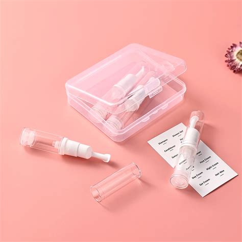 Mini Airless Pump Bottles Luggage Adventures