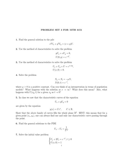 Problem Set 3 Pdf