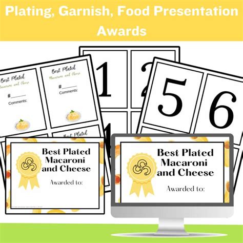 Mac And Cheese Garnishing Plating And Food Presentation Awards For Fcs