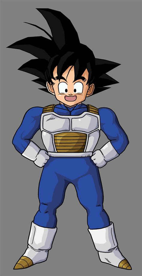 Goten In Saiyan Armor By Hsvhrt On Deviantart
