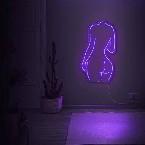 Female Back Silhouette Neon Sign Zulie E Commerce Llc Dba Lit Lamp