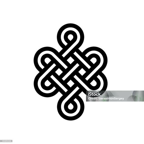 블랙과 화이트 컬러의 셀틱 스타일 부족 패턴 패키지 로고 또는 포스터 디자인에 사용하십시오 벡터 그림입니다 개념에 대한 스톡 벡터 아트 및 기타 이미지 Istock