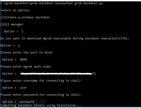 Grok Backdoor：一款支持ngrok隧道的强大python后门工具 Freebuf网络安全行业门户