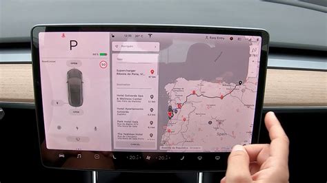 Tips On Using Navigation Map On Tesla Model 3 Sr Youtube