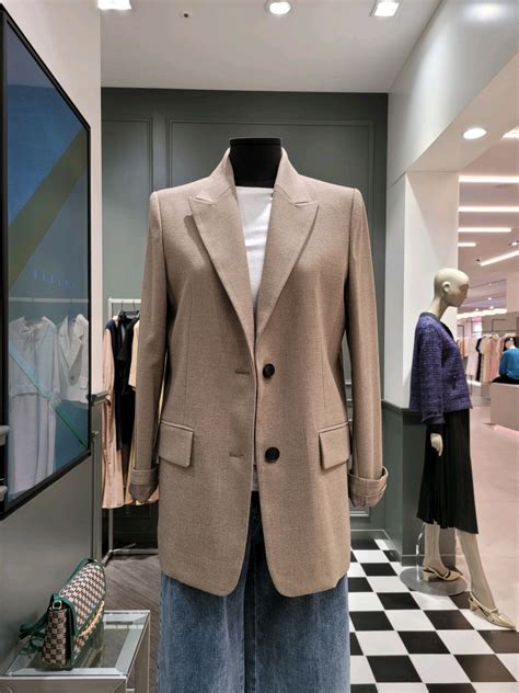 21가을 투버튼 베이지 자켓 Sajk70141