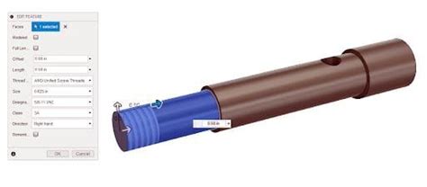 Cool Cad Tips How To Easily Thread Parts In Autodesk Fusion 360 Fabbaloo