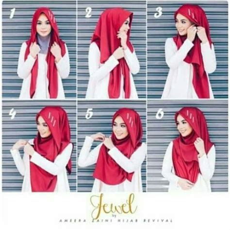 Segitiga | Hijab style tutorial, Hijab fashion, Hijab style casual