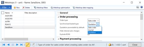 Draft Orders And Quotations