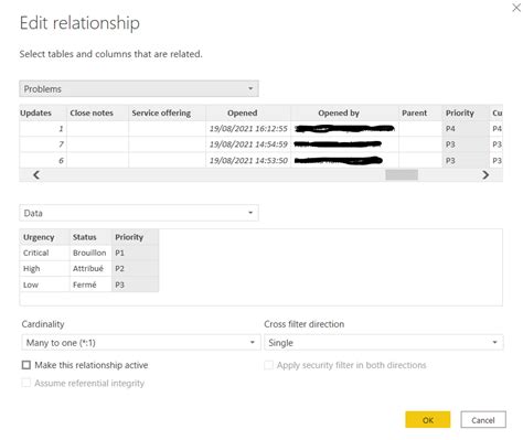 solved relationship between two tables microsoft fabric community