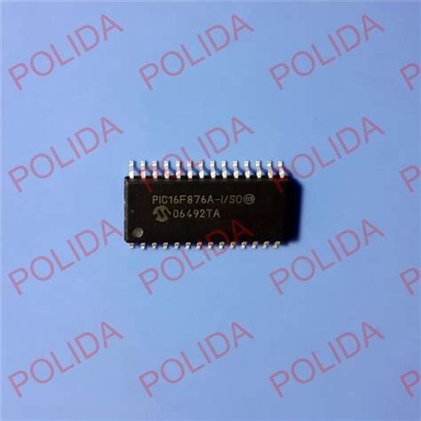 5pcs Ic Microchip Sop 28 Pic16f876a I So Pic16f876at I So Pic16f876a Ebay