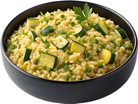 Mouthwatering Risotto Clipart Featuring Creamy Rice Texture Png