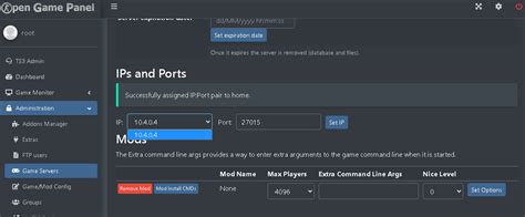 Open Game Panel OGP Discussion Forum I Have A Problem With The Ip
