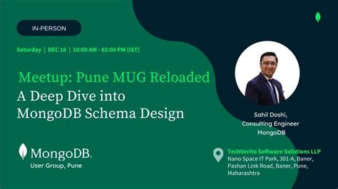 Mongodb User Group Pune On Linkedin Mugpune Mongodb Mongodbcommunity Development