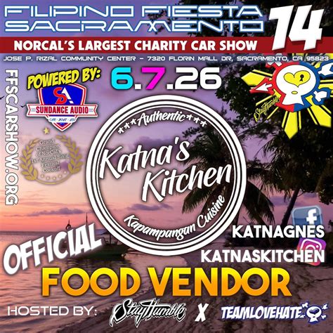 Filipino Fiesta Of Sacramento Sunday June 7 2026 Tickets 7320 Florin
