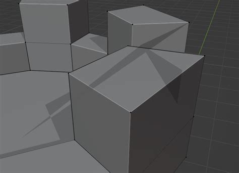strange shadows seen through mesh with viewport shading enabled r