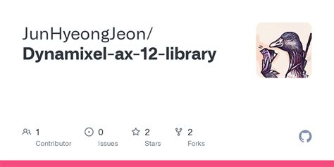 github junhyeongjeon dynamixel ax 12 library