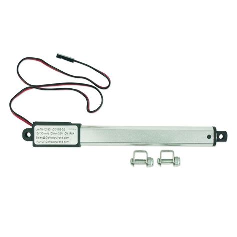 12V Micro Linear Actuator 100mm Stroke 32N