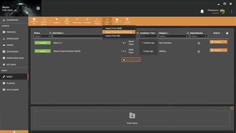 Import From Steam Workshop At Modding Tools Nexus Mods