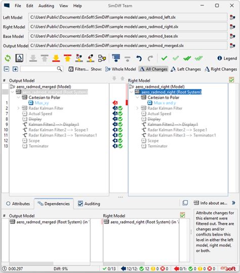Simdiff Most Accurate Simulink Diff Tool — Ensoft High Assurance Software