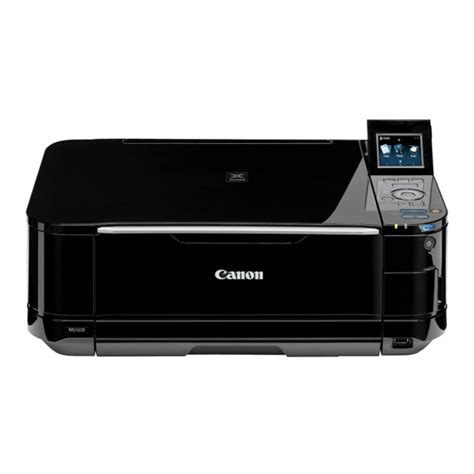 Canon Pixma Mg5220 Manual Pdf Download Manualslib