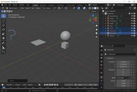 Plane Can T Make When Grid Scale Is Set To In The Show Overay Option Blender