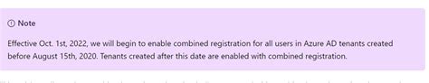Azure Ad Combined Registration Not Visible In Our Tenant Microsoft Qanda