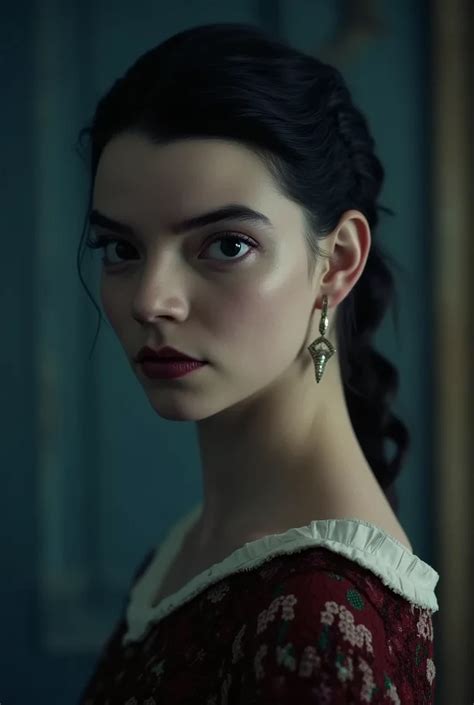 Anya Taylor Joy Mystery Box Professional Portrait Hyper Realistic