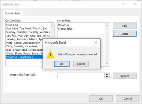 Comment créer une liste personnalisée dans Microsoft Excel